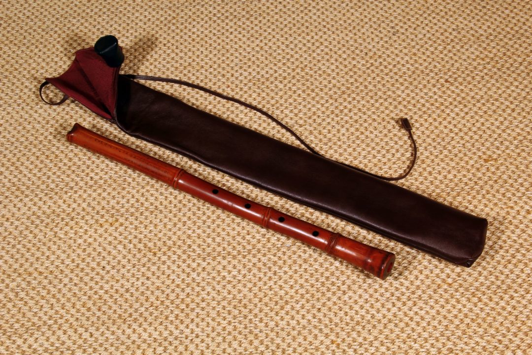 Engraved Edo Period 1.9 Shakuhachi | Hollow Bamboo