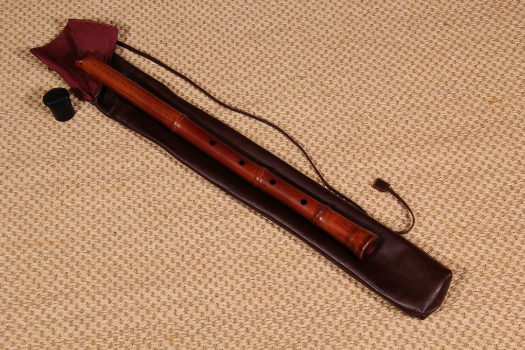 Engraved Edo Period 1.9 Shakuhachi | Hollow Bamboo