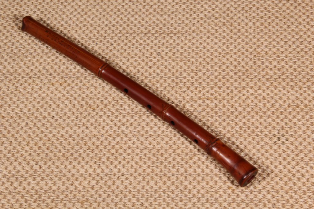 Engraved Edo Period 1.9 Shakuhachi | Hollow Bamboo