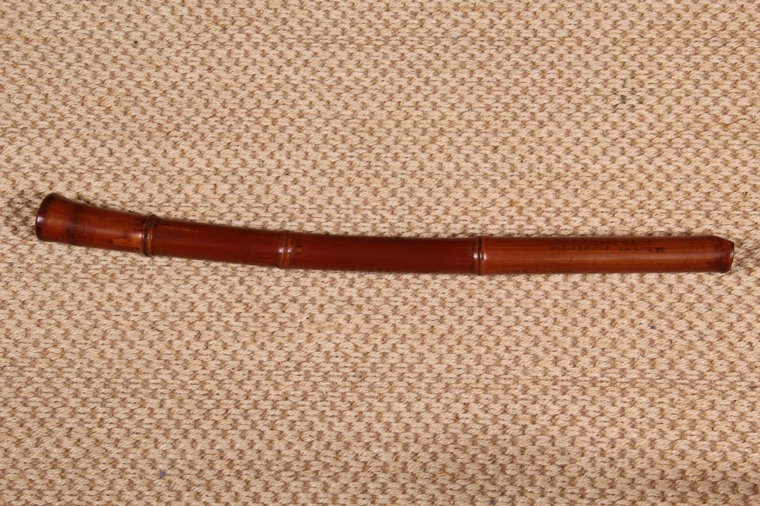 Engraved Edo Period 1.9 Shakuhachi | Hollow Bamboo