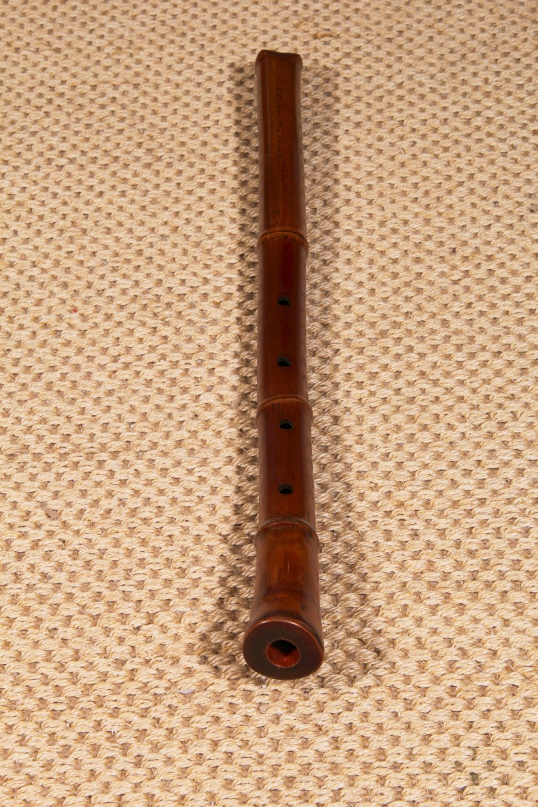 Engraved Edo Period 1.9 Shakuhachi | Hollow Bamboo